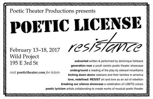 Poetic License 2017 - thewildproject